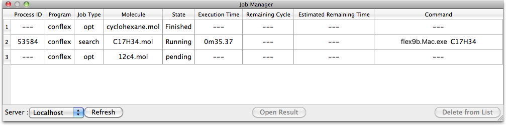 CONFLEX Interface Manual